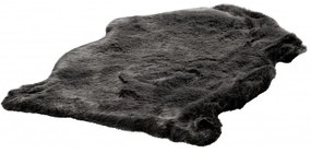 Obsession koberce Kusový koberec Samba 495 Anthracite (tvar kožešiny) - 55x85 tvar kožešiny cm