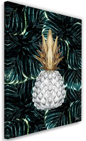 Gario Obraz na plátně Diamantový ananas - Rubiant Rozměry: 40 x 60 cm