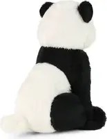 RAPPA Plyšová panda sedící 15 cm / ECO-FRIENDLY / od 0 měsíců
