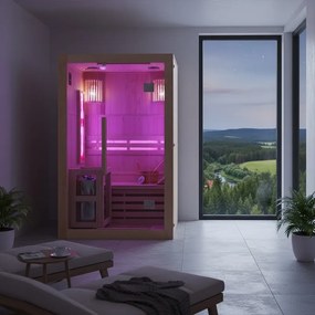 BPS-koupelny Finská sauna Relax HYD-3938 120x105, 1-2 osoby