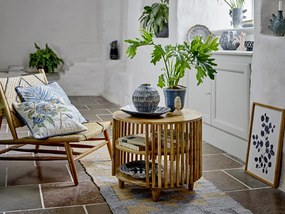 BLOOMINGVILLE Konferenční stolek SALI přírodní mango Ø60 cm 82062984