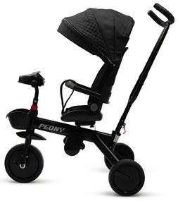 Dětská tříkolka Baby Mix Peony EVA černá