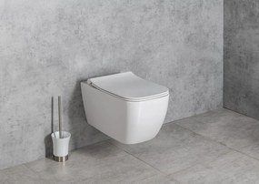 Isvea Isvea, VEA WC sedátko SLIM, Soft Close, Easy Take, bílá, 40Z10200I-S