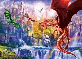 EUROGRAPHICS Puzzle Království draků XL / 500 dílků / extra velké dílk