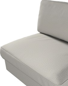 Potah na neskládací křeslo IKEA Kivik barva šedá látka pletený vzor