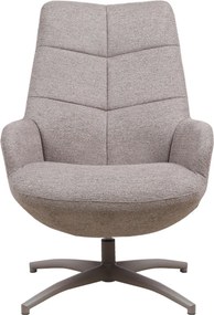 LABEL51 Otočné křeslo WINSTON šedé WX-67.018