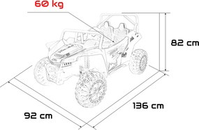 Ramiz Buggy Arctic Cat WILDCAT XX růžové