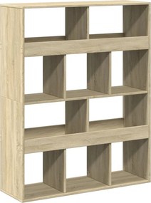 Knihovna dub sonoma 100 x 33 x 125,5 cm kompozitní dřevo 3309359