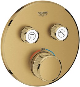 Grohe Grohtherm SmartControl vanová baterie pod omítku ano zlatá 29119GN0