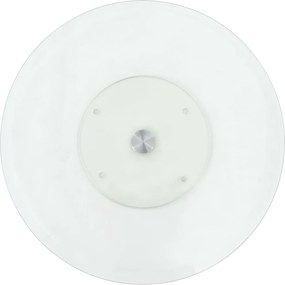 vidaXL Otočný servírovací tác transparentní 60 cm tvrzené sklo [249498]