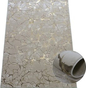 BE Koberec Esprit 3601 BEIGE - béžový obdélníkový Rozměr: 60x100 cm
