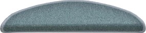Schodové rohože 30 ks 56 x 17 x 3 cm mořsky modré půlkulaté 3365742