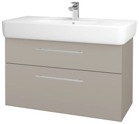 Dřevojas Koupelnová skříň Q MAX SZZ2 100 Varianta: N07 Stone / Úchytka T02 / N07 Stone