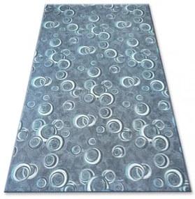 Kusový koberec Drops 099 tmavě šedý Rozměr: 200x200 cm
