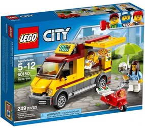 Stavebnice lego city 60150 dodávka s pizzou