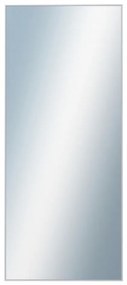 DANTIK - Zarámované zrcadlo - rozměr s rámem cca 60x140 cm z lišty Hliník stříbrná | P22-004 (7022004)