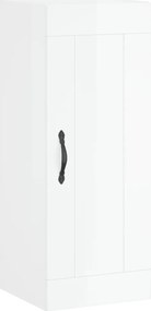 vidaXL Nástěnná skříňka 34,5 x 34 x 90 cm kompozitní dřevo [830494] Barva: Betonová šedá