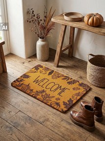 Sinsay - Rohožka s nápisem Welcome - krémová