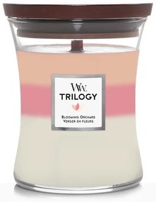 Svíčka woodwick trilogy blooming orchard 275 g