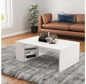 Asir | Konferenční stolek DEFNE 34x90 cm bílá | AS1072