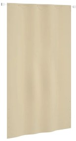 vidaXL Balkonová zástěna béžová 140 x 240 cm oxfordská látka