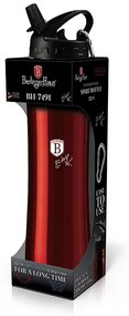 BERLINGERHAUS Lahev sportovní nerez 18/10 Burgundy Metallic Line 0,5 l BH-7491