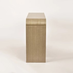 Designový konzolový stolek Stilig ST962 122 cm béžový/zlatý