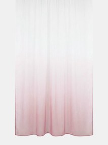 Sinsay - Poloprůhledná záclona s ombre efektem - růžová