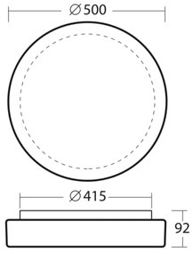 Osmont 20103 Náhradní stínídlo z triplexového skla pro Elsa 5