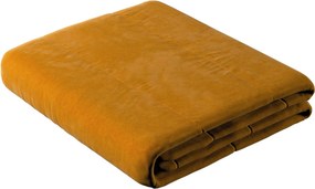 Sametový přehoz Velvet barva žlutá látka lesklé, sametová