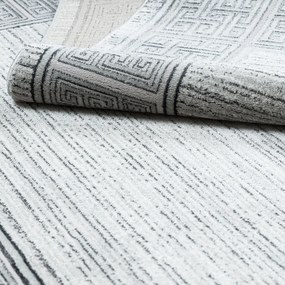 Dywany Łuszczów, Kusový koberec Allure 8783 l.grey/white, 200x290, šedá, kancelář