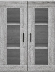 Skříň highboard šedá sonoma 69,5 x 34 x 180 cm kompozitní dřevo 3198359