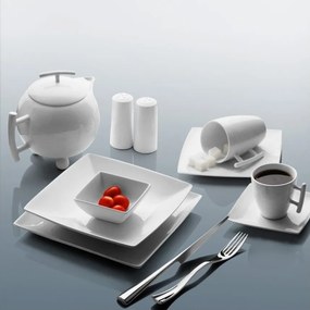 Bílý porcelánový hrnek na latte 300 ml Squito – BonBistro