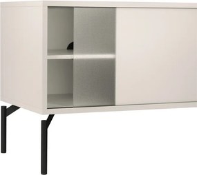 Šedobéžový TV stolek 116x55x42 cm Met Mini – noo.ma