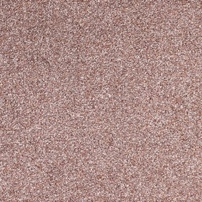 Spoltex, Metrážový koberec Ester / 94 Červenohnědá, zátěžový, na míru, šíře 4m, hnědá, ab (mřížka), obývací pokoj