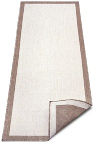 NORTHRUGS - Hanse Home koberce Kusový koberec Twin-Wendeteppiche 105474 Linen – na ven i na doma - 80x150 cm