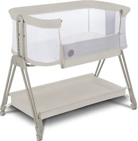 LIONELO Postýlka Luna 2v1 Beige Sand