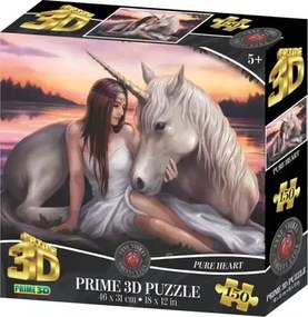 PRIME 3D Puzzle Čisté srdce / 3D efekt / 150 dílků