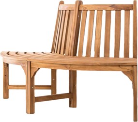 Lavice kolem stromu Leming půlkruhové provedení 250 cm – teaková