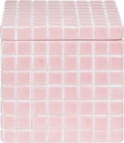 TILES Dóza 550 ml - růžová