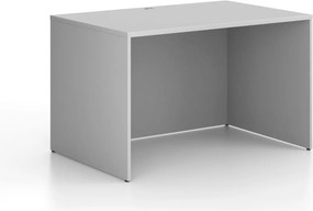 Kancelářský psací stůl FRAME, 120x80 cm, šedá