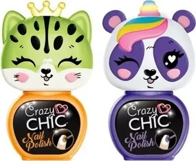 Clementoni Crazy Chic Beauty: Sada laků na nehty 1 / od 6 let