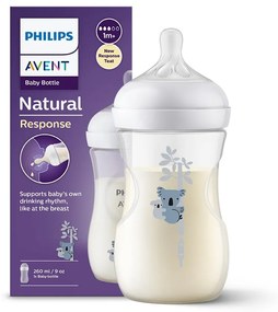 Philips Avent Kojenecká láhev Natural Response 260 ml koala