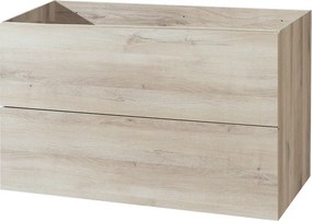Mereo, Mereo Aira, koupelnová skříňka 100 cm, dub Kronberg, MER-CN722SN