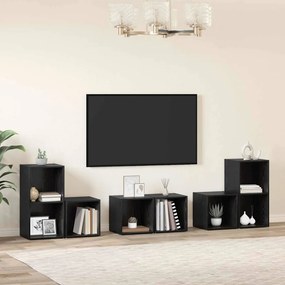 Sestava TV skříněk 6 ks Černý dub Kompozitní dřevo 3393163