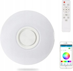60W Rgb Led lampa s Bluetooth reproduktorem dálkový ovladač App, stmívatelné ovládání