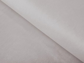 Biante Sametový obdélníkový ubrus Velvet Premium SVP-018 Světle šedý 140x220 cm
