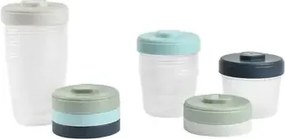 Beaba Sada kelímků na jídlo 4x 150ml  4x 250ml