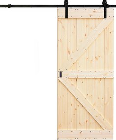 RADEX Kompletní posuvné dveře LOFT RUSTIC K vč. systému REA a madla, 95 x 210 cm