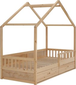 Postel Montessori BIANKA, 90x200, masiv přírodní Kondela 0000396818